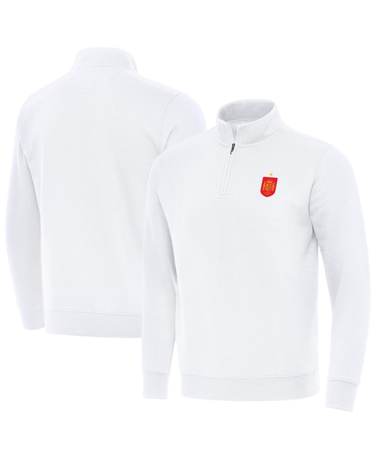 Click here for Antigua Mens White Spain National Team Landslide Q... prices