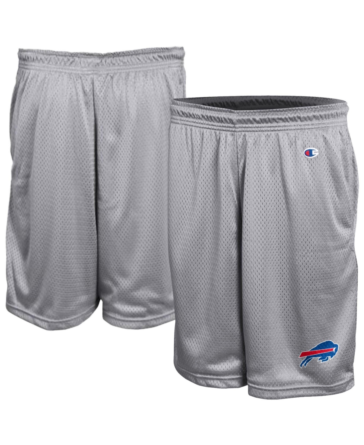 Click here for Champion Mens Gray Buffalo Bills Classic Mesh Shor... prices
