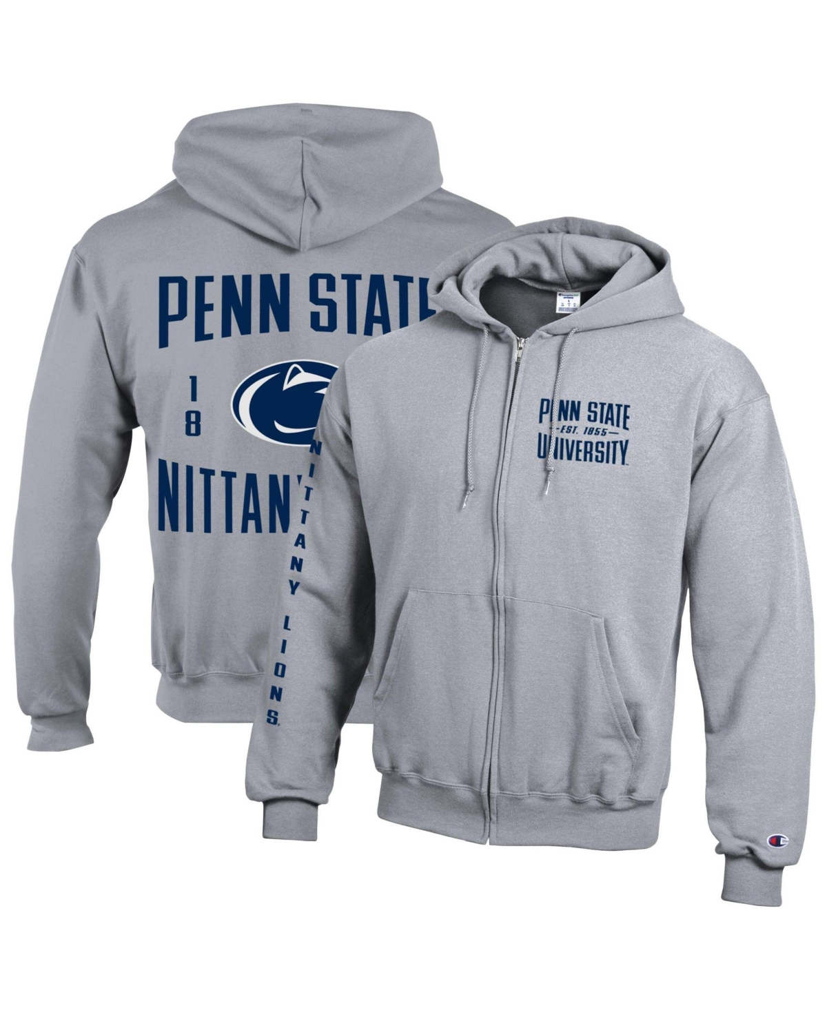 Click here for Champion Mens Heather Gray Penn State Nittany Lion... prices