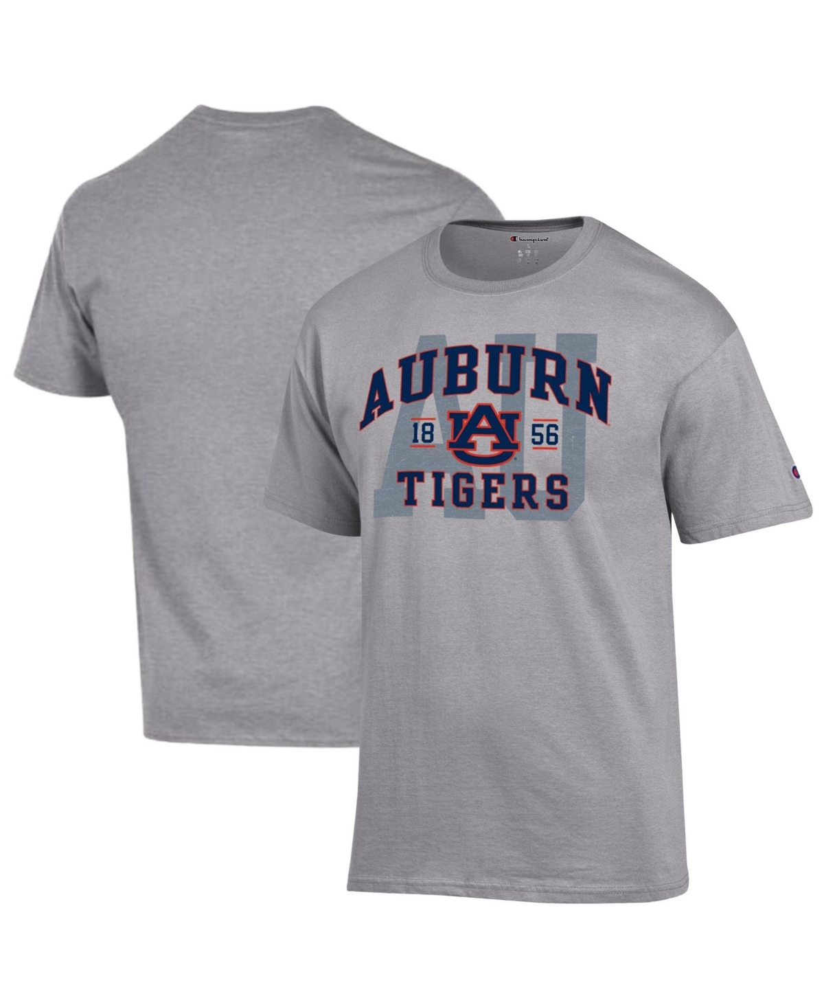 Click here for Champion Mens Heather Gray Auburn Tigers Varsity T... prices