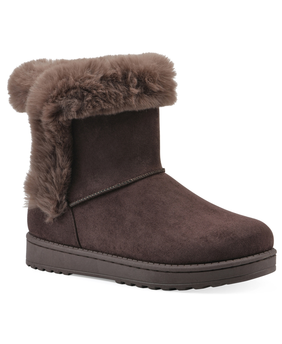 Click here for White Mountain Womens Incher Faux Fur-Lined Bootie... prices