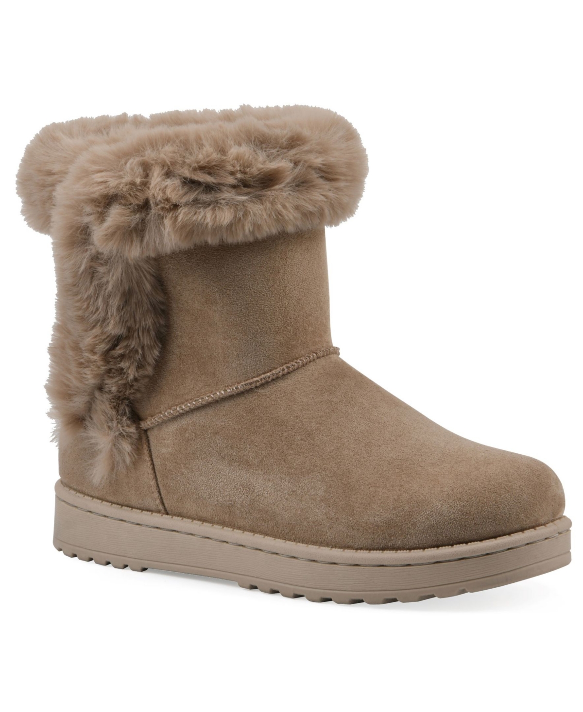Click here for White Mountain Womens Incher Faux Fur-Lined Bootie... prices