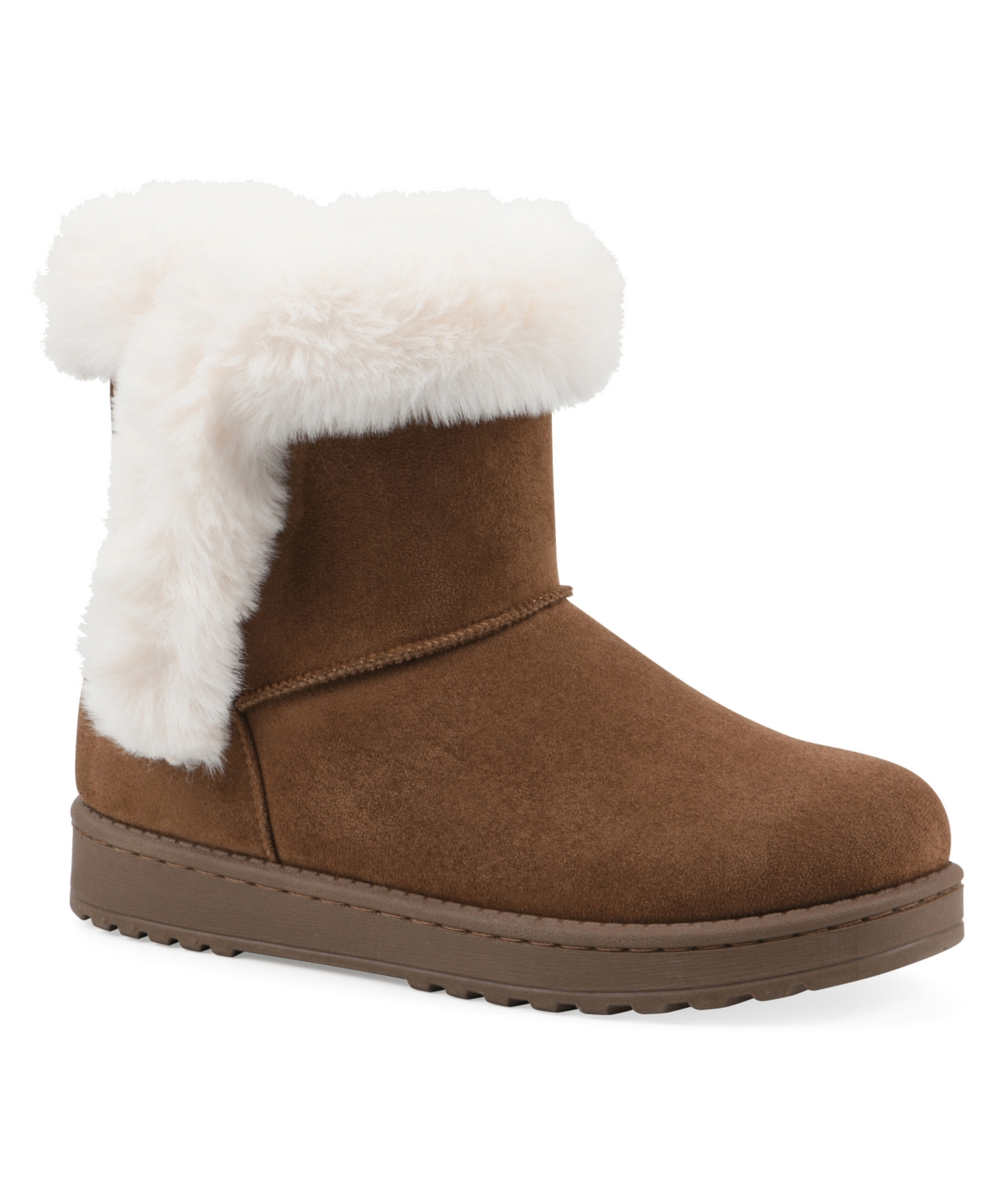 Click here for White Mountain Womens Incher Faux Fur-Lined Bootie... prices