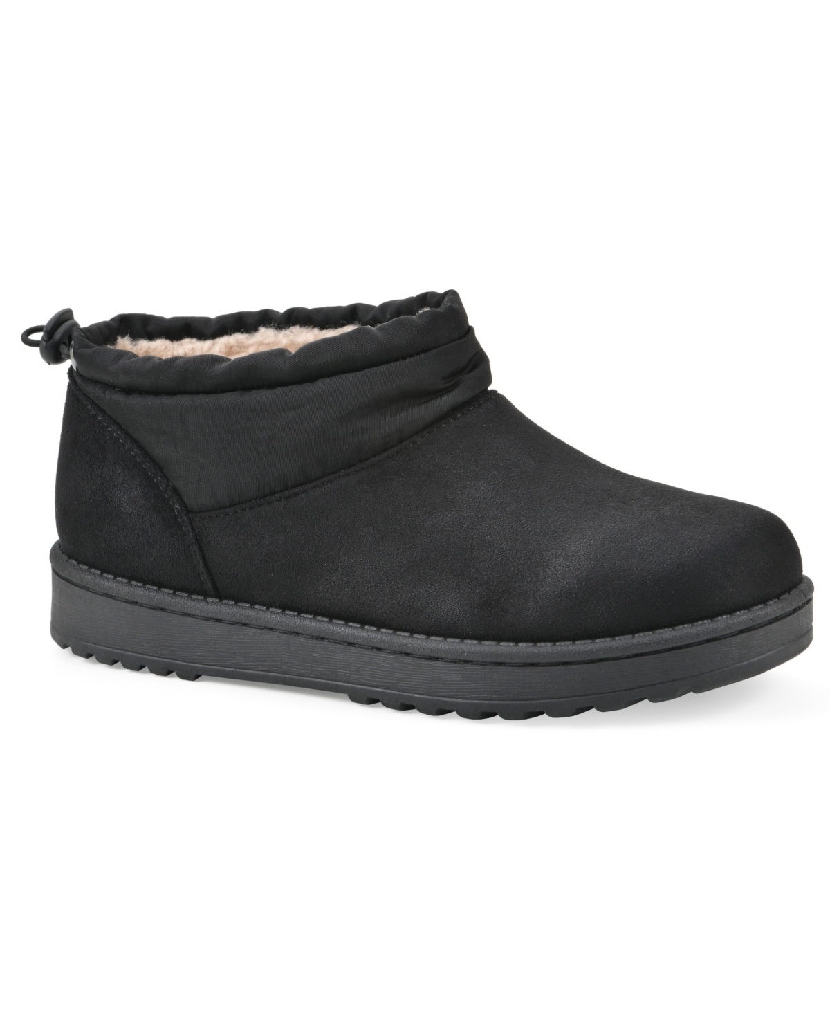Click here for White Mountain Womens Idle Mini Faux Fur-Lined Boo... prices