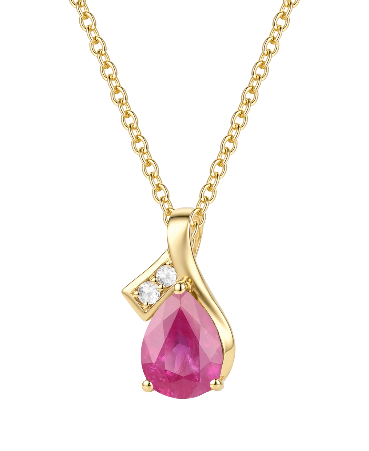 Click here for Macys Ruby (1-1/3 ct. t.w.) & Diamond Accent (0.04... prices