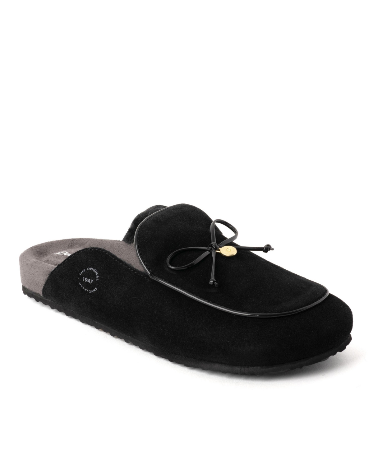 Click here for Dearfoams Womens Falan Genuine Suede Scuff Slipper... prices