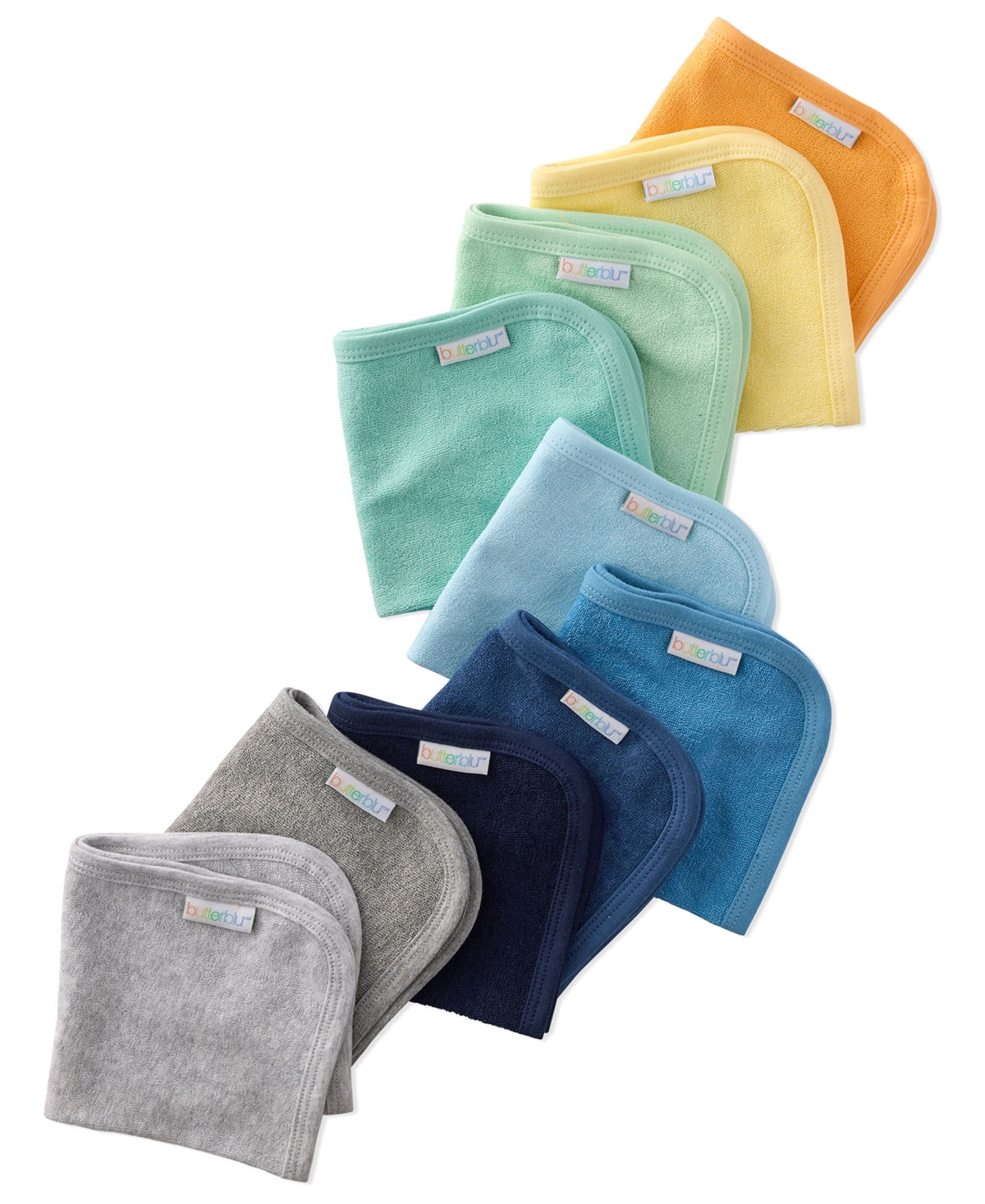 Click here for Butterblu Baby Girls Solid Washcloths  10-Pack - S... prices