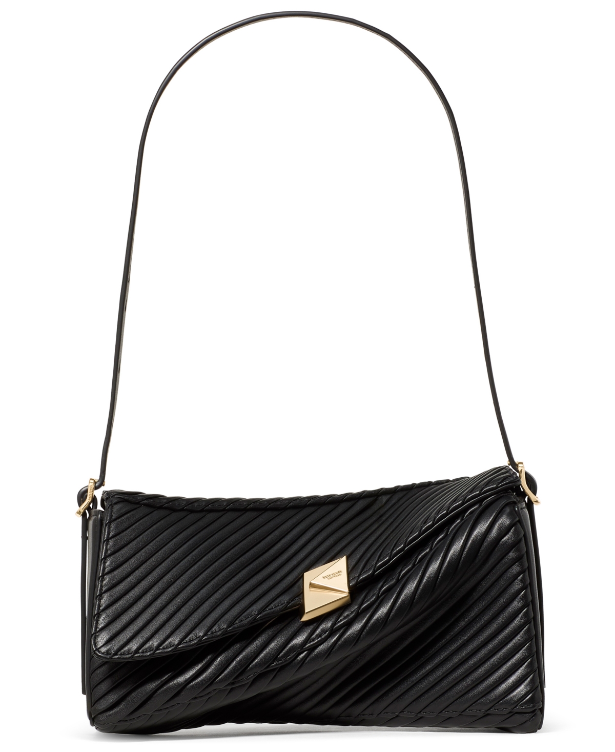 Click here for kate spade new york Deco Pleated Twisted Flap Smal... prices