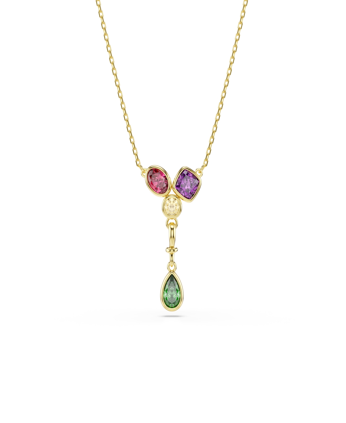 Click here for Swarovski Gold-Tone Plated Multicolored Crystals N... prices