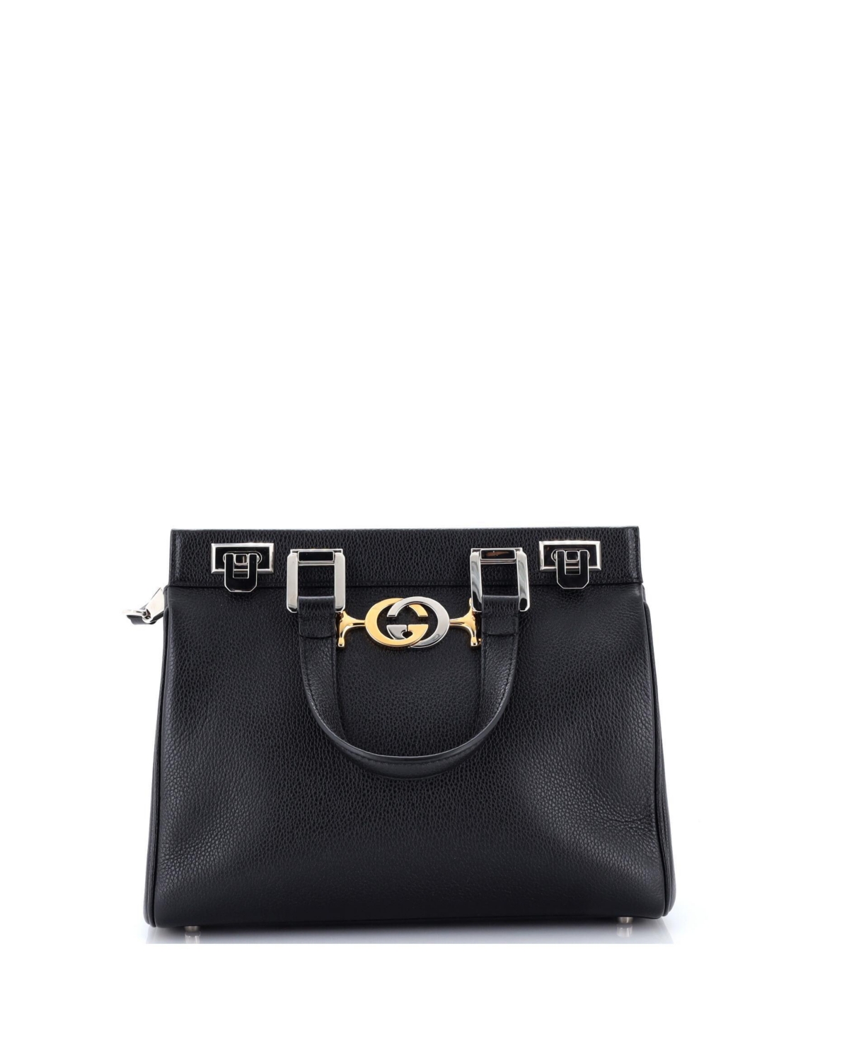 Click here for Pre-Owned Gucci Small Zumi Top Handle Bag Leather... prices