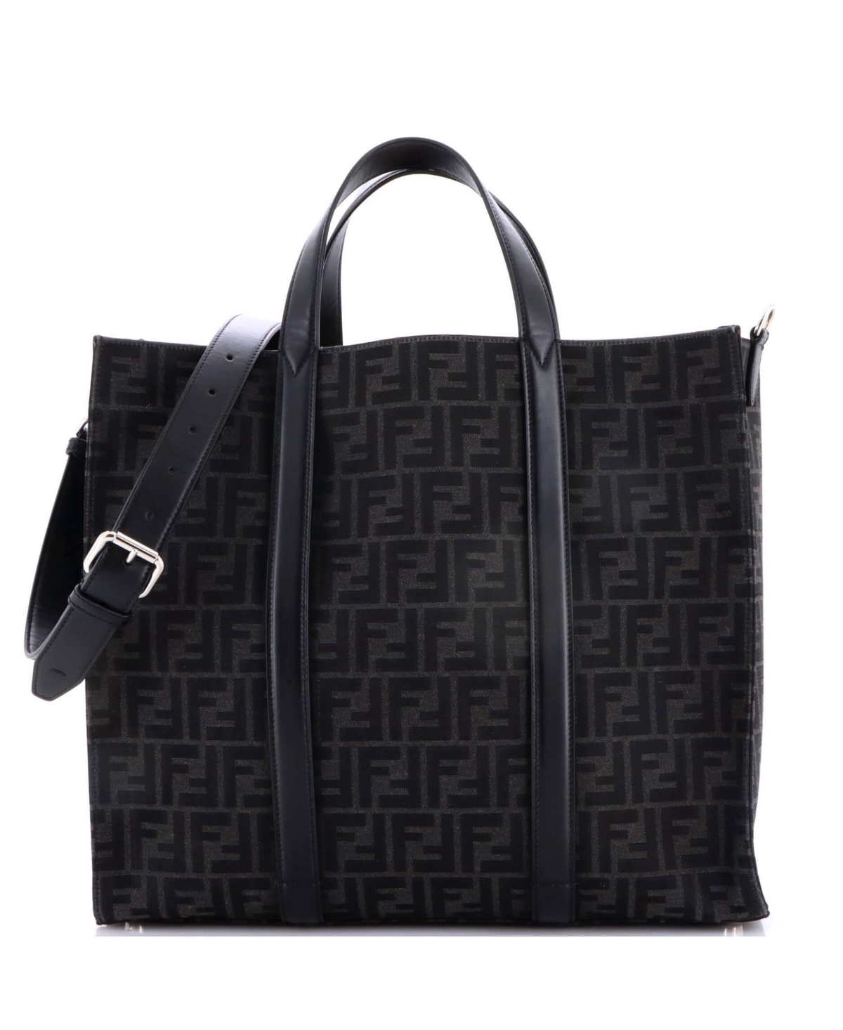 Click here for Pre-Owned Fendi Large Convertible Open Tote Zucca... prices