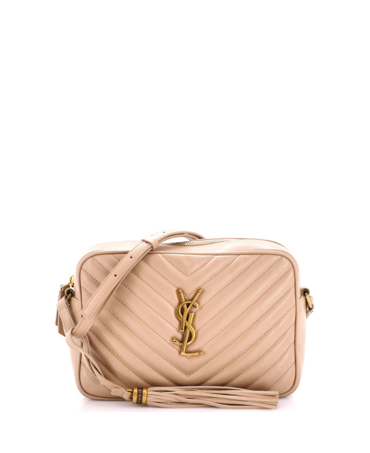 Click here for Pre-Owned Saint Laurent Small Lou Camera Bag Matel... prices