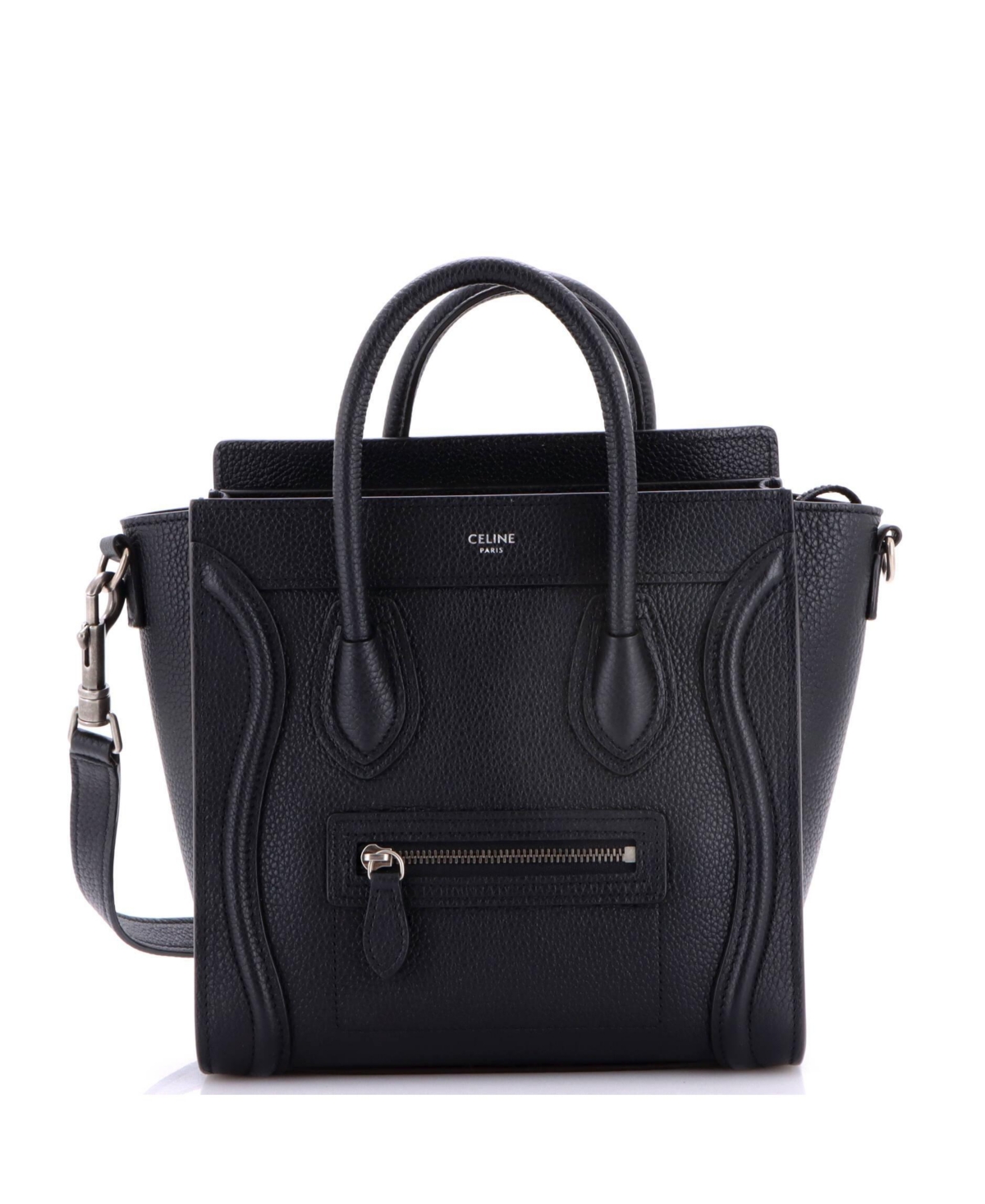 Click here for Pre-Owned Celine Nano Luggage Bag Grainy Leather -... prices
