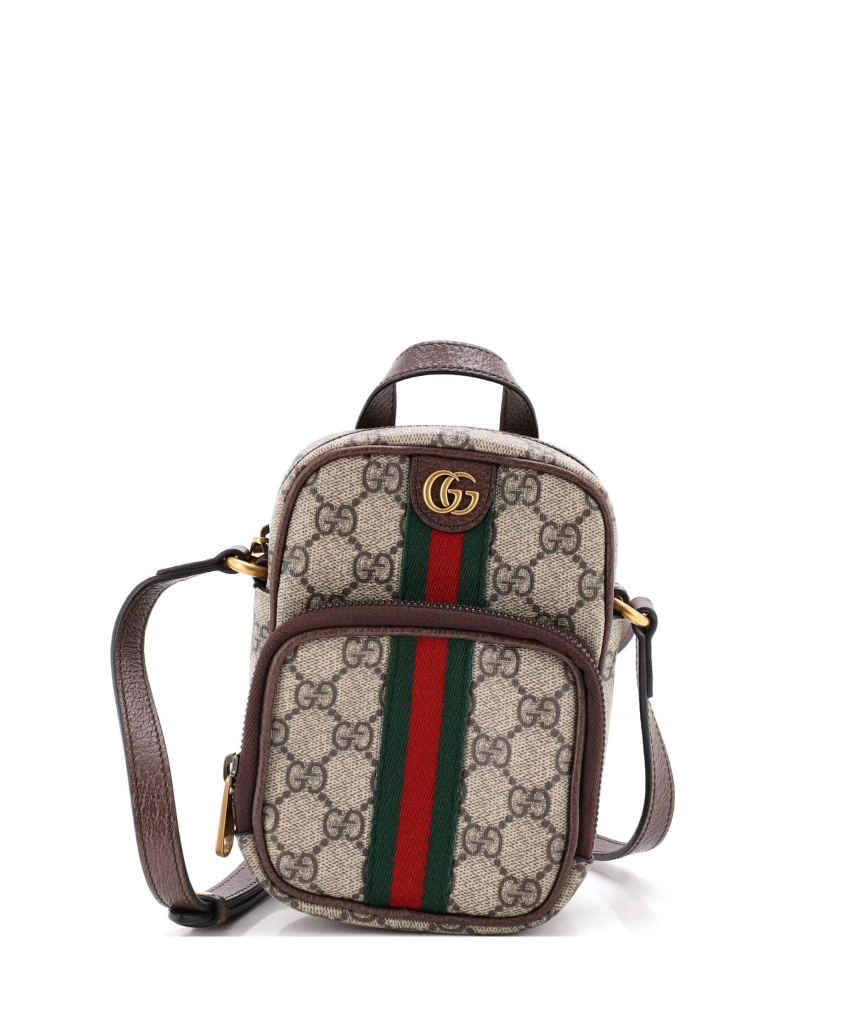 Click here for Pre-Owned Gucci Mini Ophidia Top Handle Crossbody... prices
