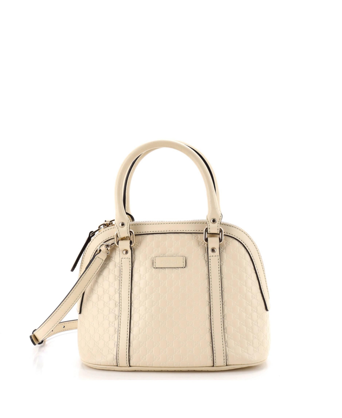 Click here for Pre-Owned Gucci Mini Convertible Dome Satchel Micr... prices