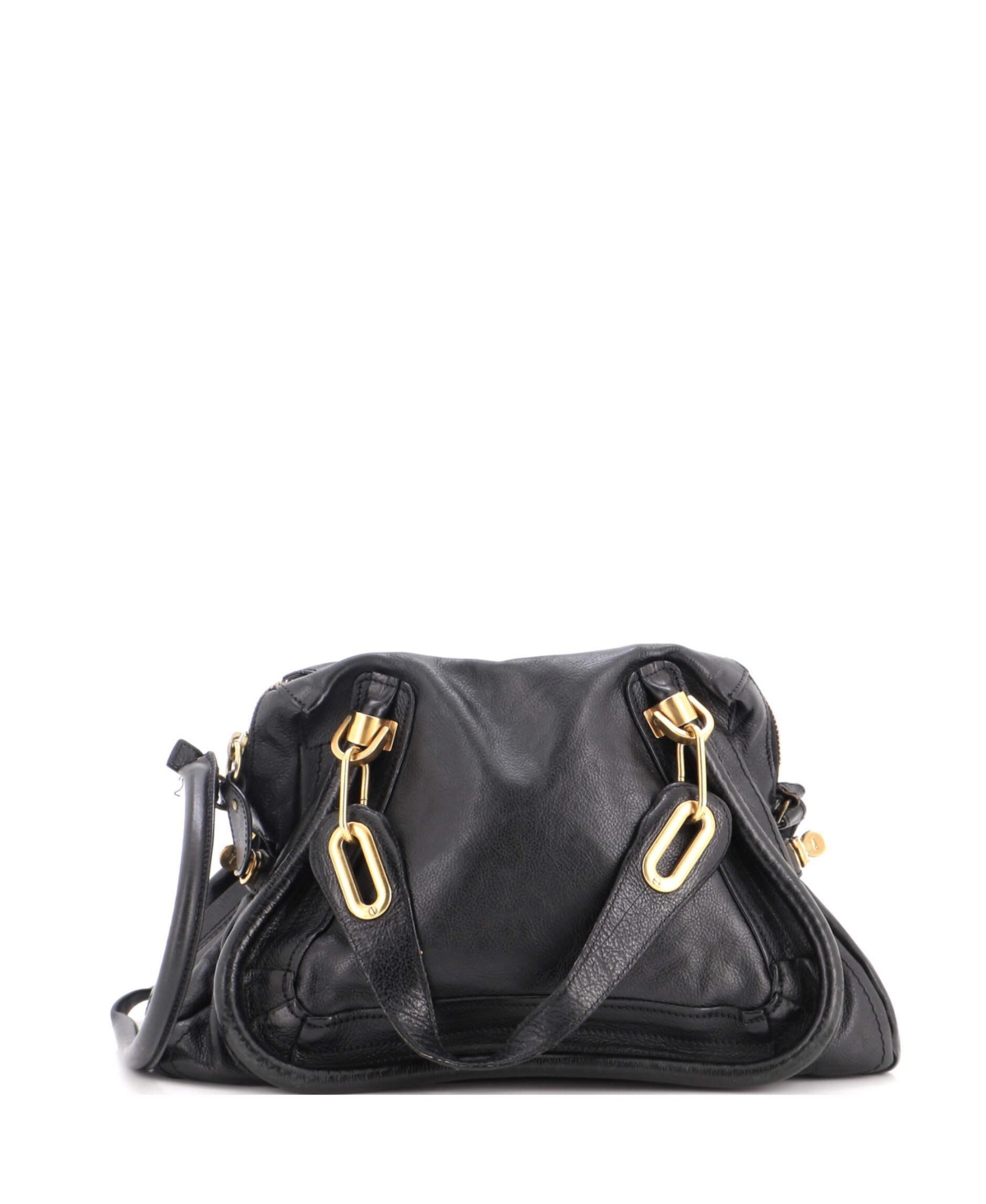 Click here for Pre-Owned Chloe Medium Paraty Top Handle Bag Leath... prices