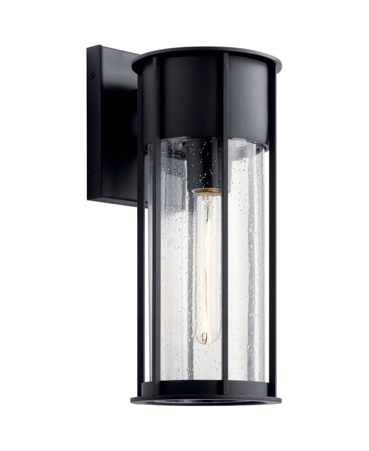 Click here for Kichler Camillo 14 3/4H Textured Black Outdoor Wal... prices