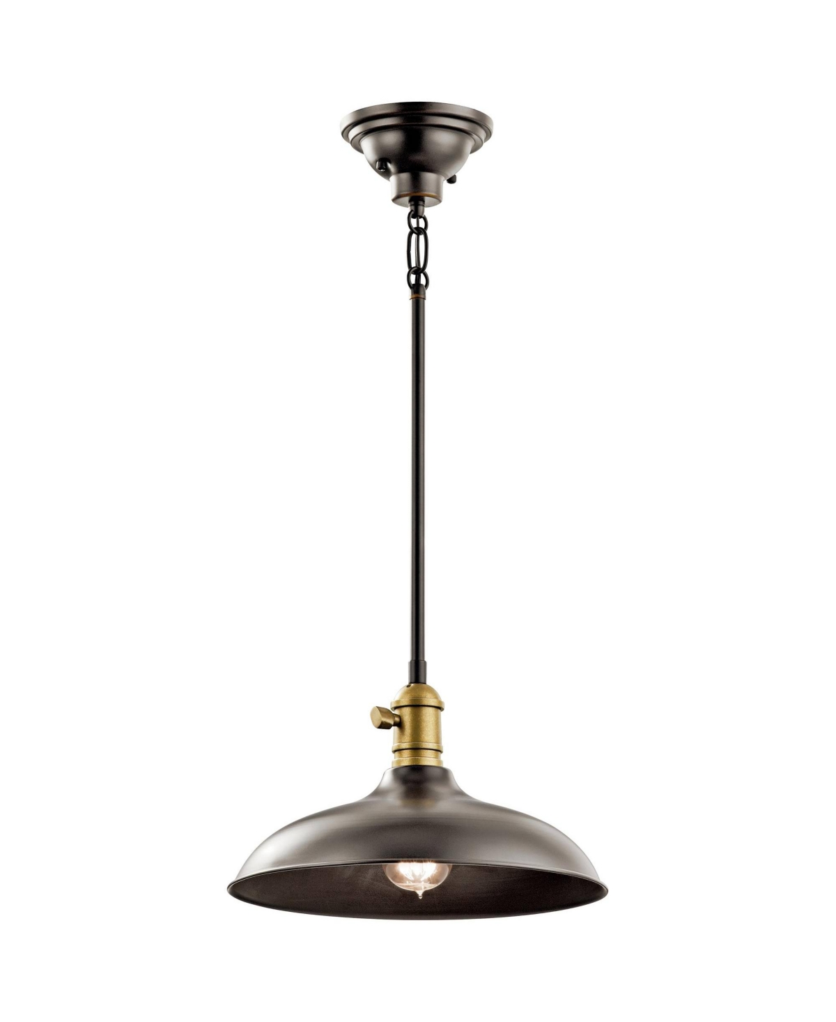 Click here for Kichler Cobson 12 Wide Bronze Rustic Industrial Do... prices