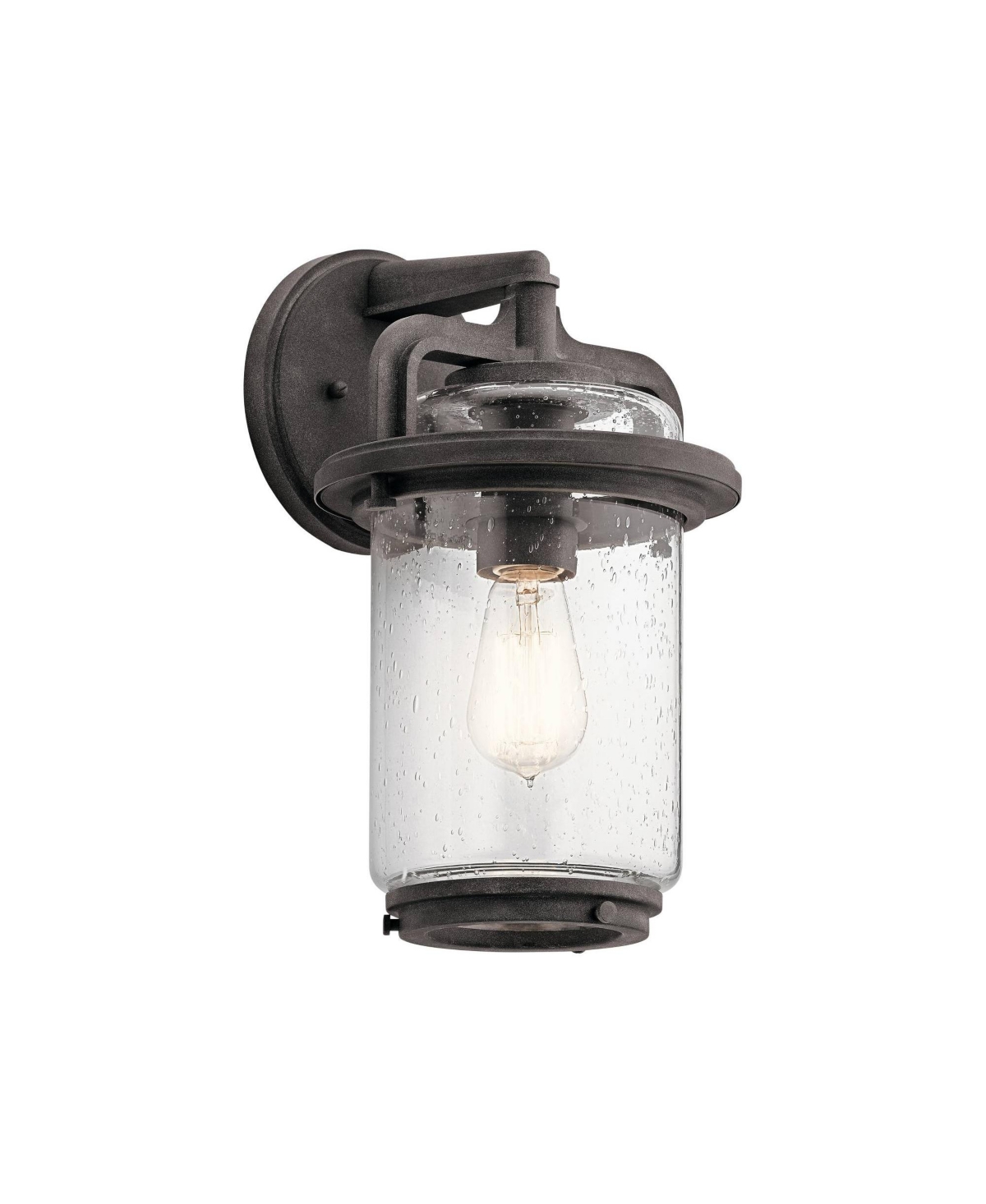 Click here for Kichler Andover 14 High Weathered Zinc Outdoor Wal... prices