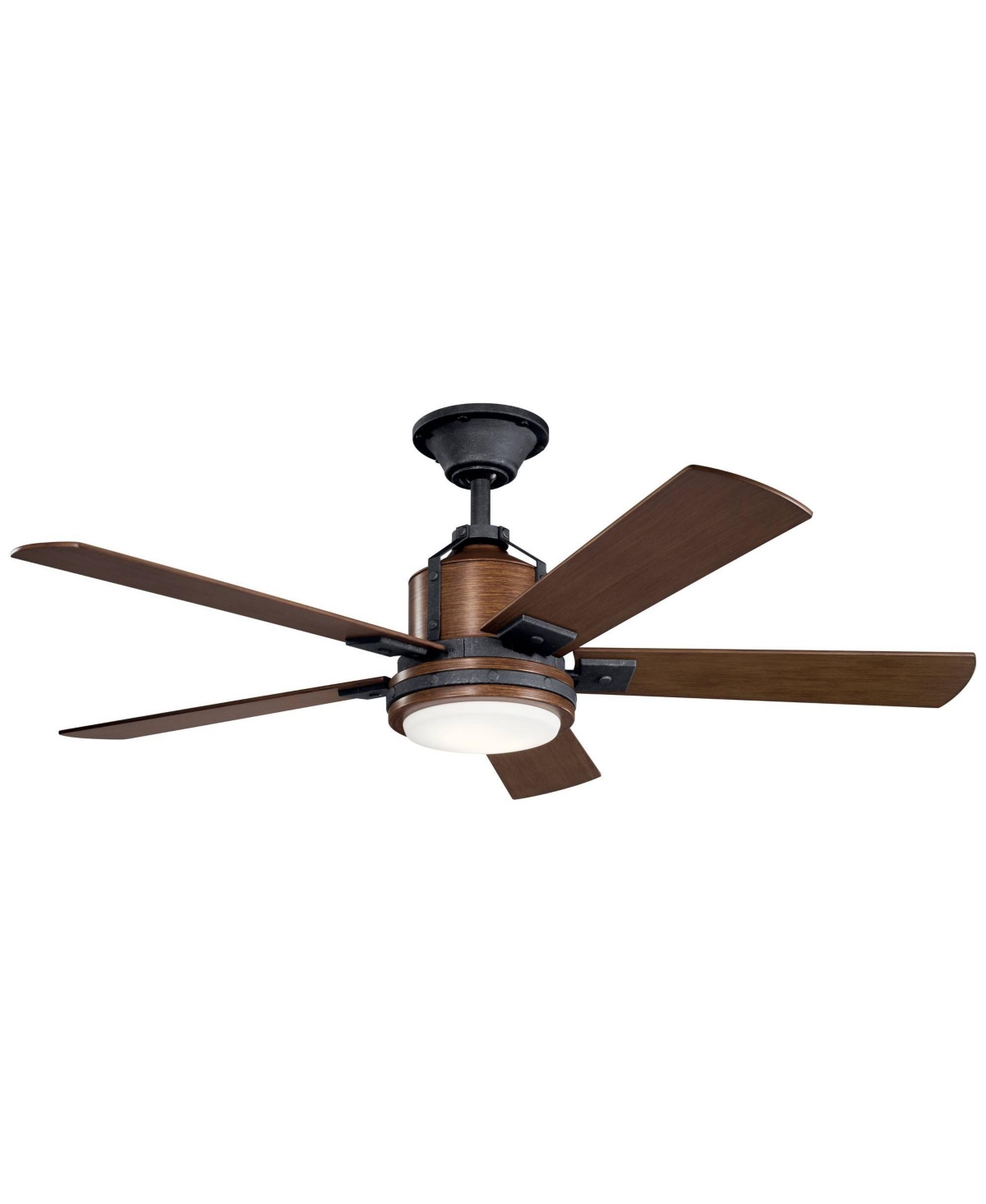 Click here for 52 Kichler Colerne Auburn Finish Led Ceiling Fan w... prices