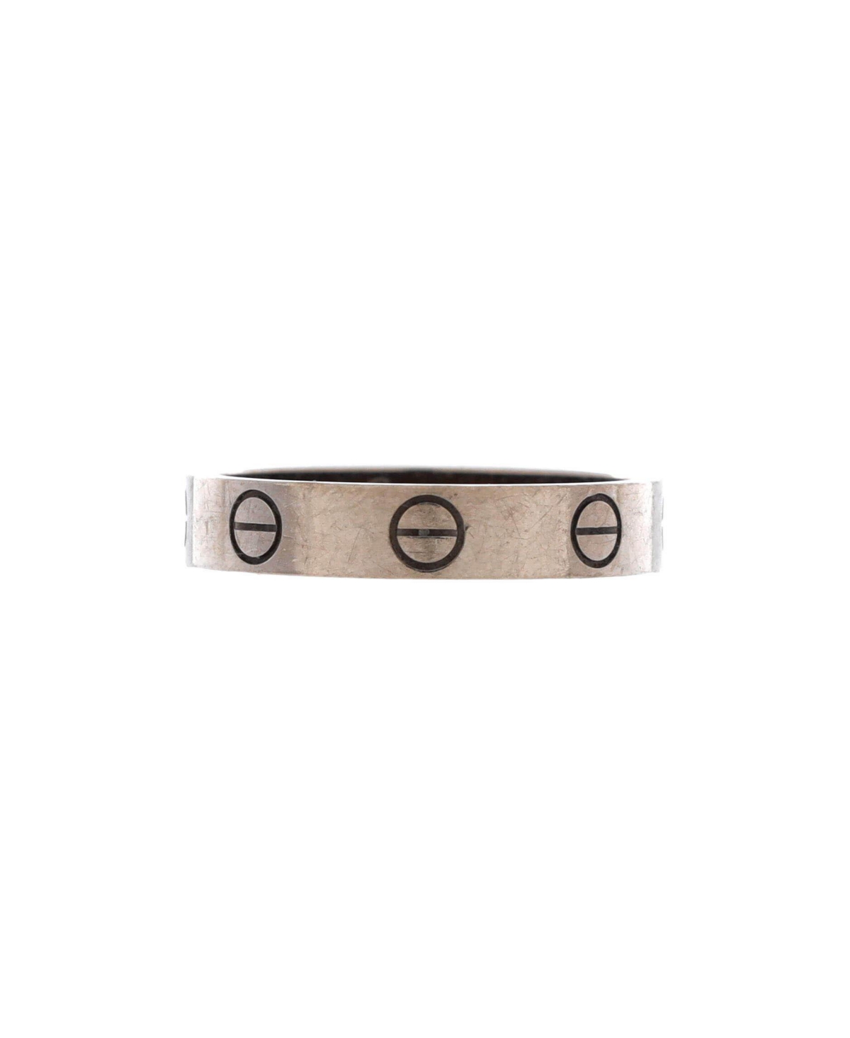 Click here for Pre-Owned Cartier Love Wedding Band Ring - 18k whi... prices