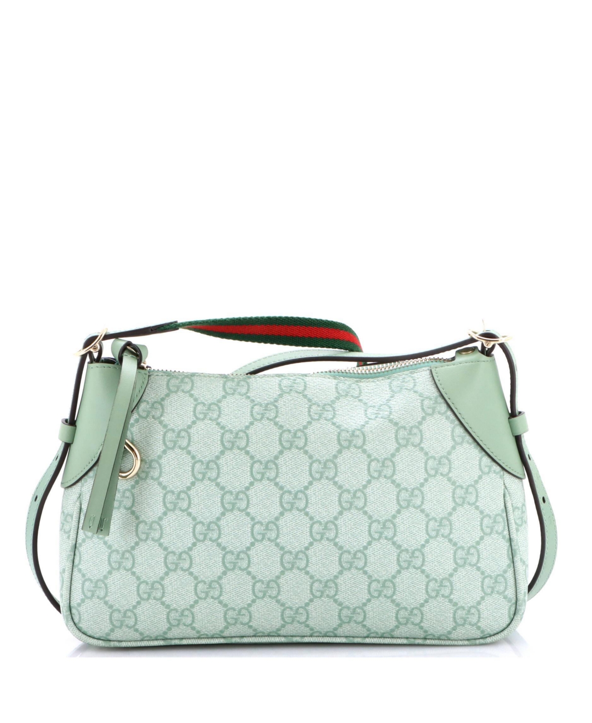 Click here for Pre-Owned Gucci Small Emblem Shoulder Bag Gg Coate... prices