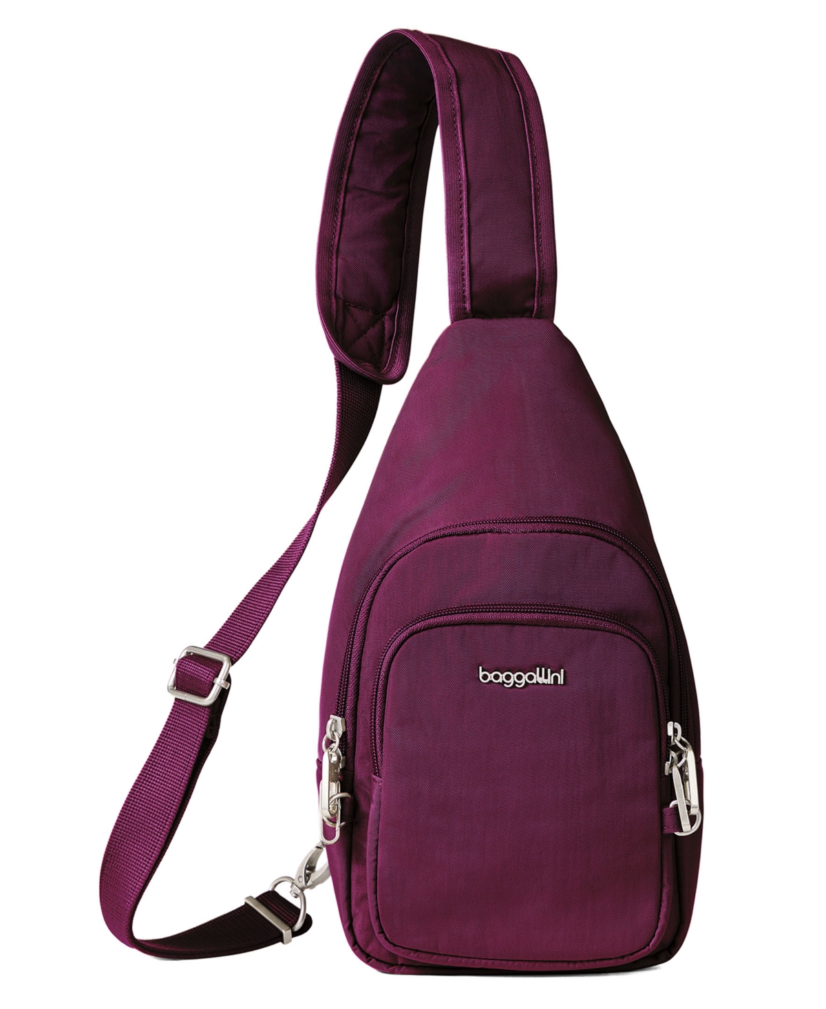 Click here for Securtex Anti-Theft Daytripper Sling - Mulberry prices