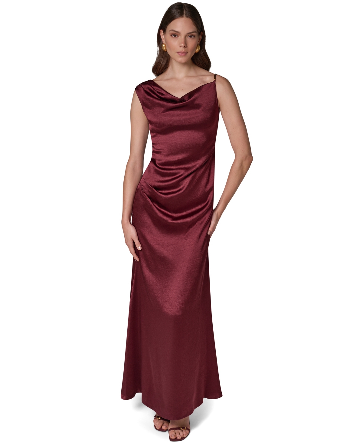 Click here for Donna Karan New York Womens Sleeveless Asymmetric... prices