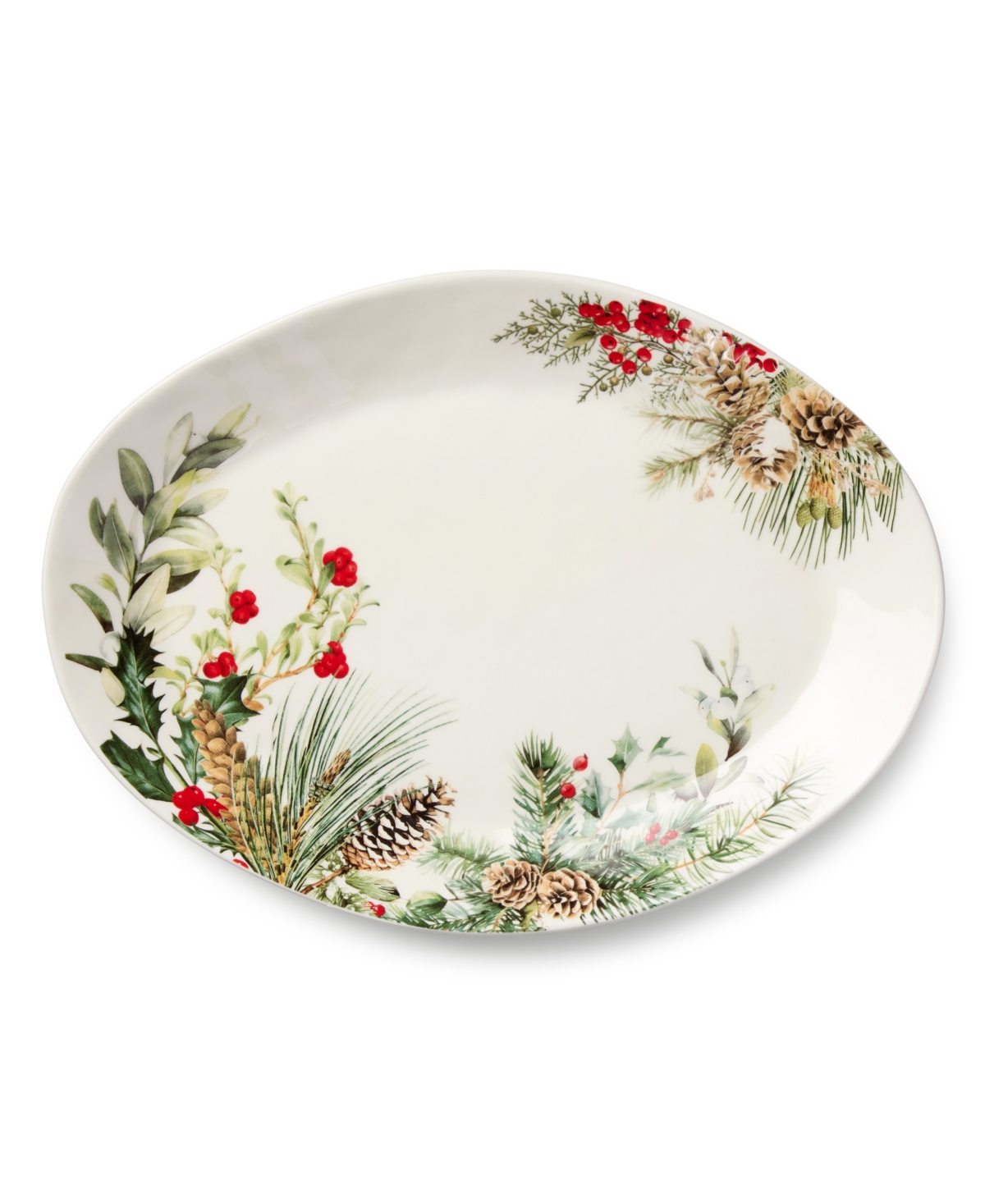Click here for Certified International Woodland 12 Oval Platter -... prices