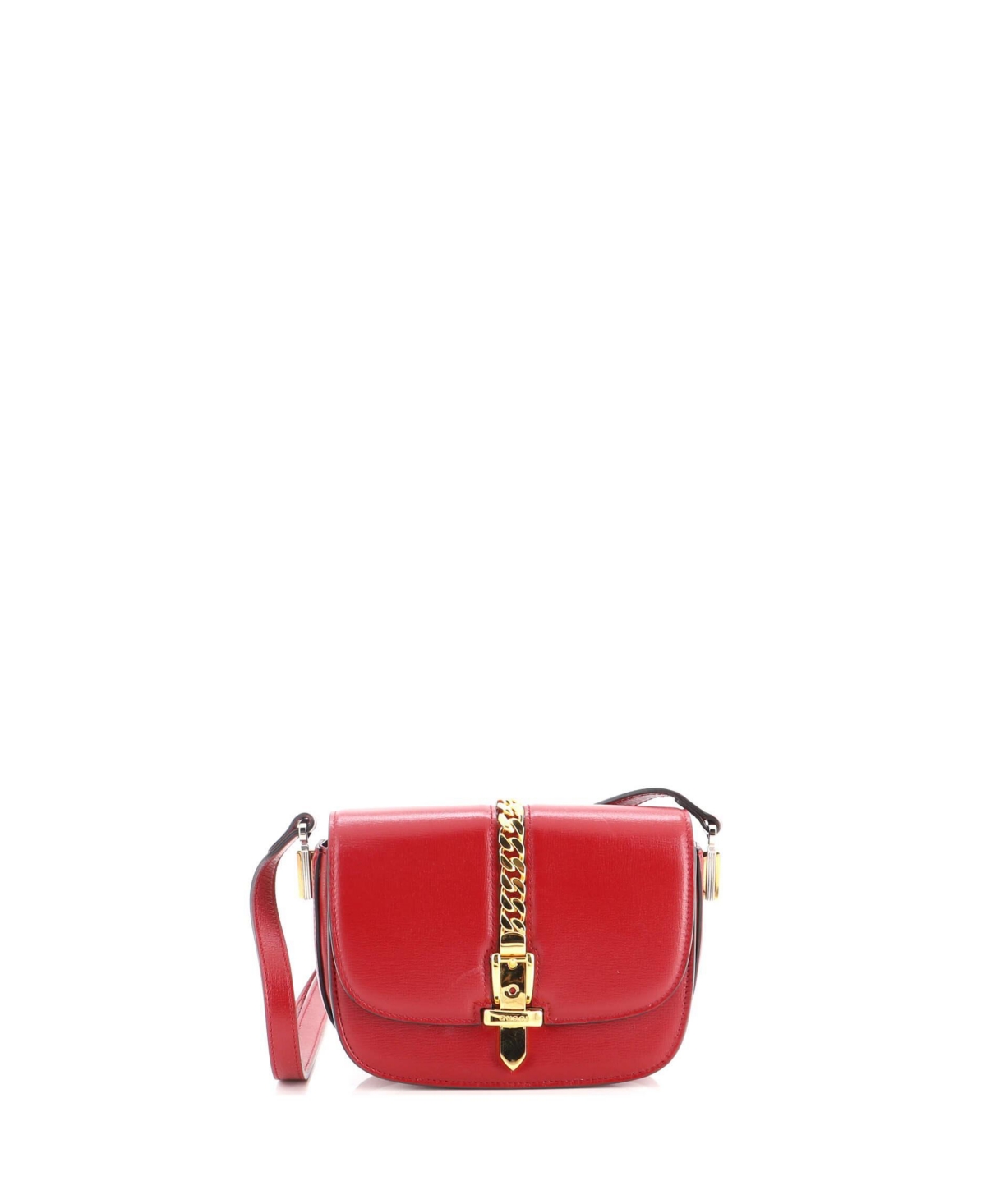 Click here for Pre-Owned Gucci Mini Sylvie 1969 Shoulder Bag Leat... prices