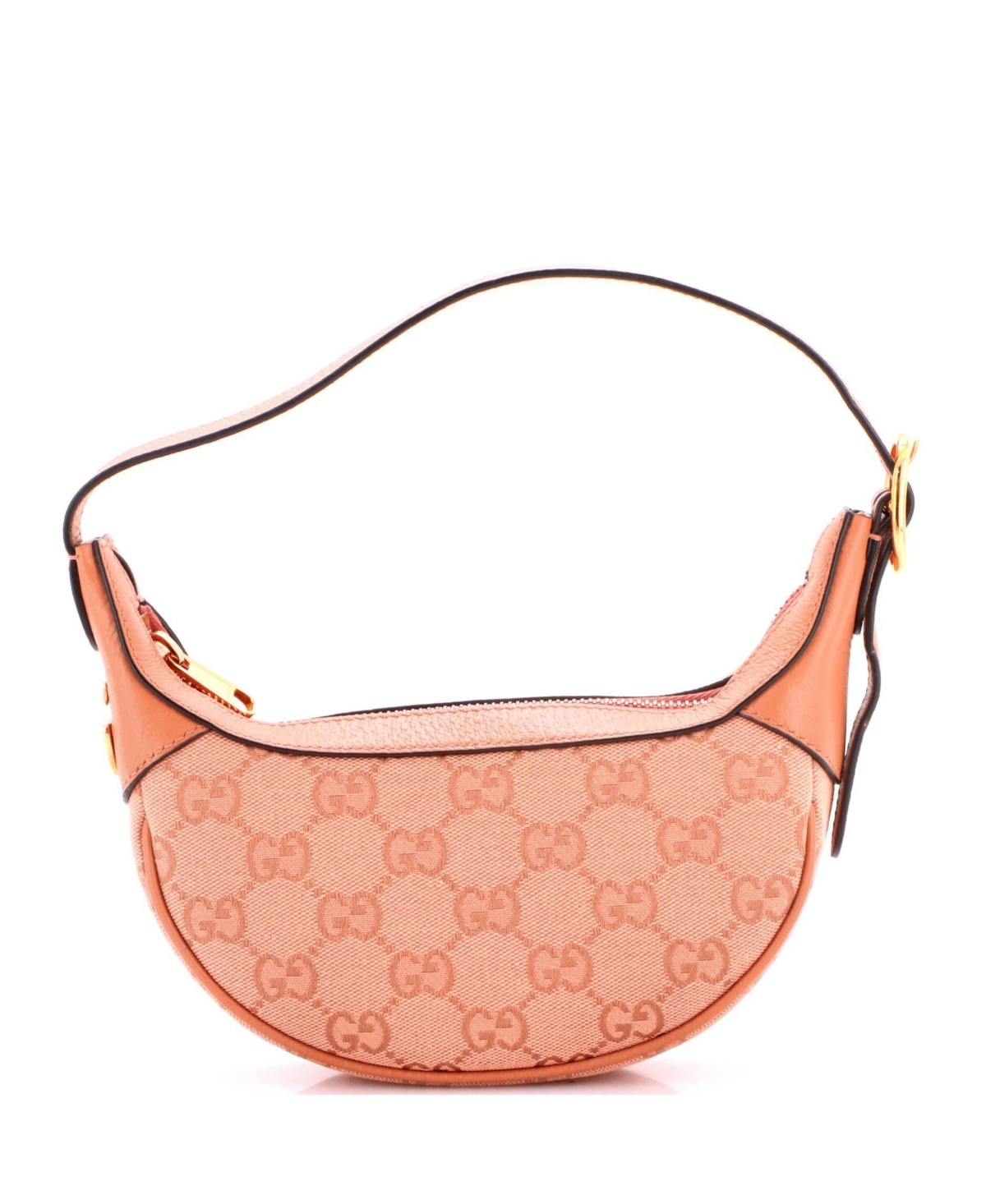Click here for Pre-Owned Gucci Mini Ophidia Half Moon Bag Gg Canv... prices