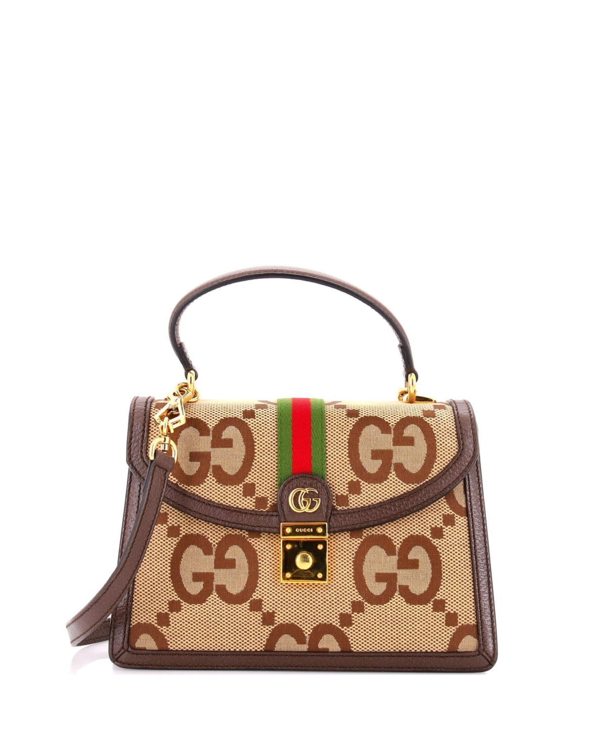 Click here for Pre-Owned Gucci Small Ophidia Flap Top Handle Bag... prices