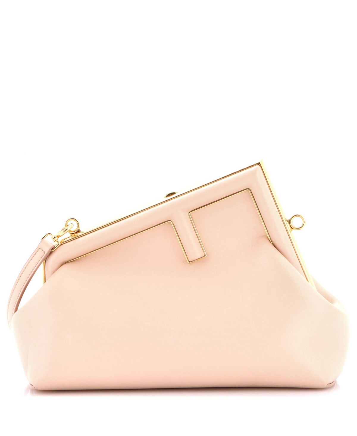 Click here for Pre-Owned Fendi Small First Bag Leather - Natural prices