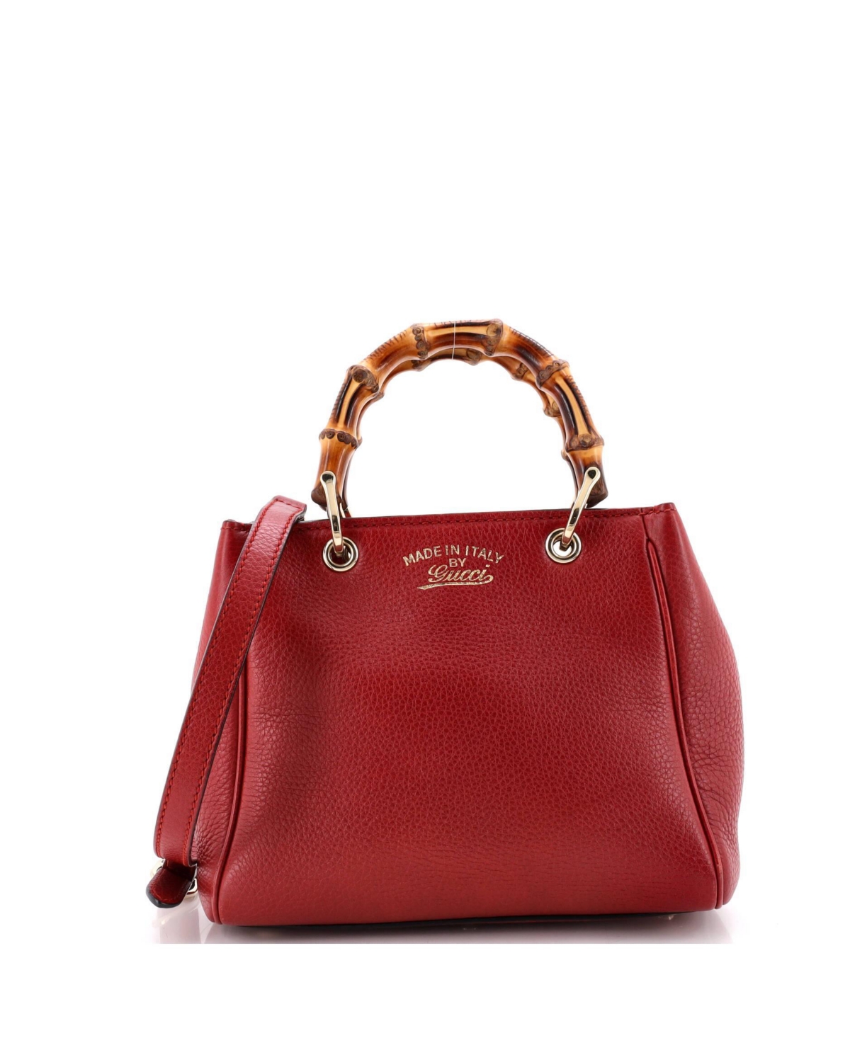 Click here for Pre-Owned Gucci Mini Bamboo Shopper Tote Leather -... prices