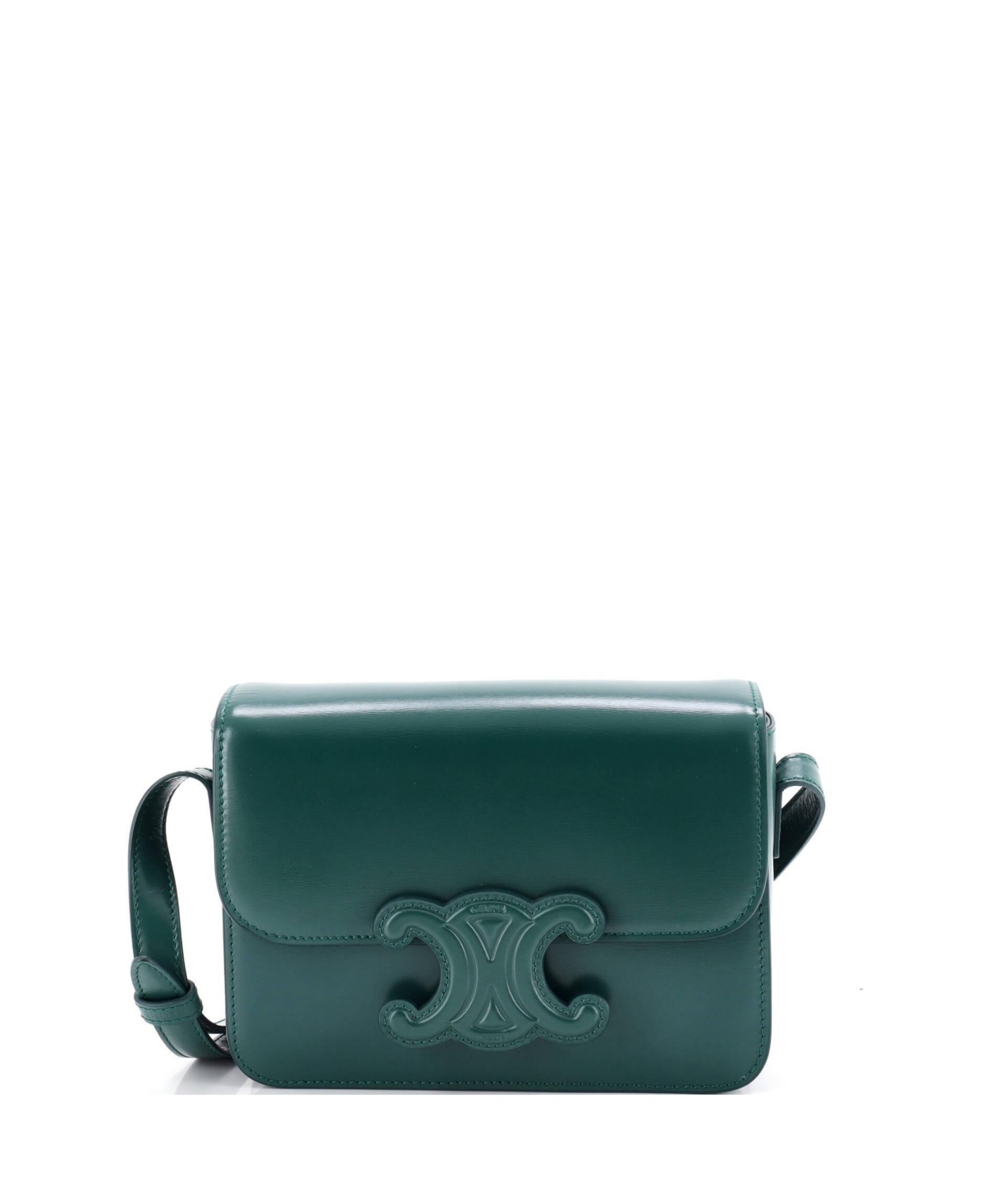 Click here for Pre-Owned Celine Teen Cuir Triomphe Shoulder Bag L... prices