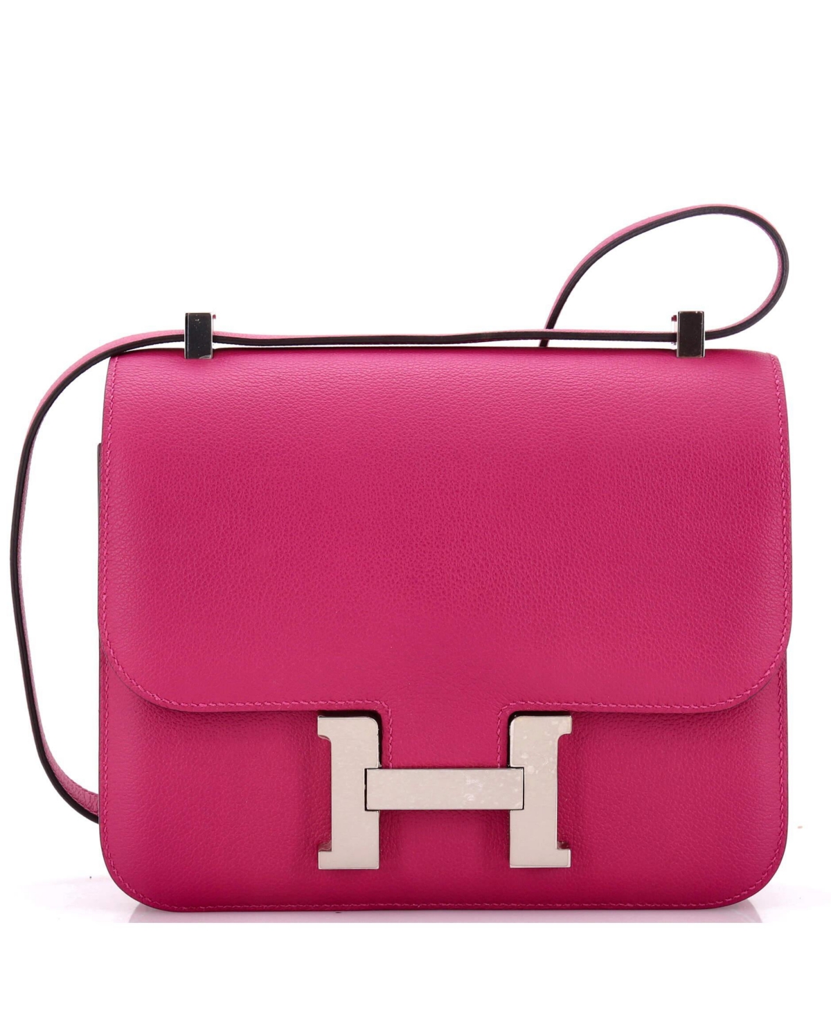 Click here for Pre-Owned Hermes 24 Constance Bag Evercolor - Pink prices