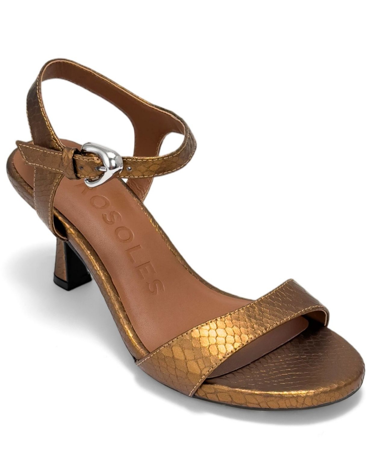 Click here for Aerosoles Womens Divia Open Toe Dress Sandals - Br... prices