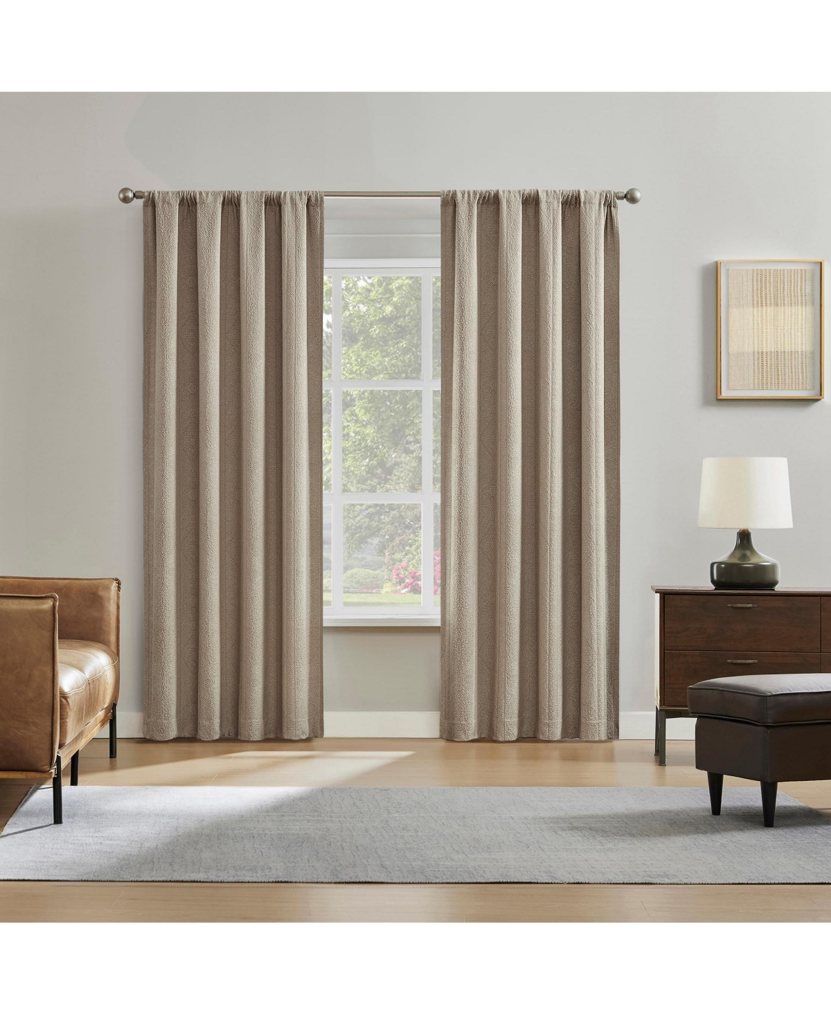 Click here for Sun Zero Medina Woven Damask Medallion Blackout Ro... prices
