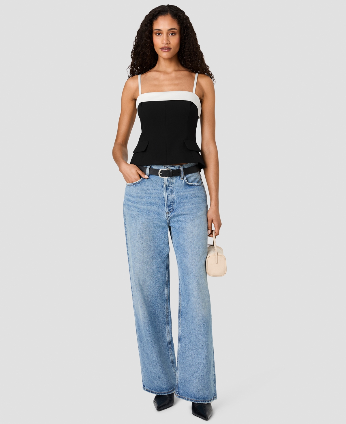 Click here for French Connection Womens Azra x Carey Foldover Sle... prices