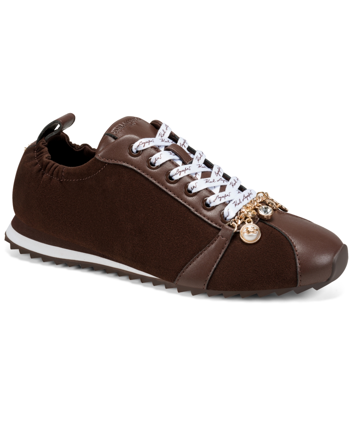 Click here for Karl Lagerfeld Paris Womens Adrianna Lace-Up Sneak... prices