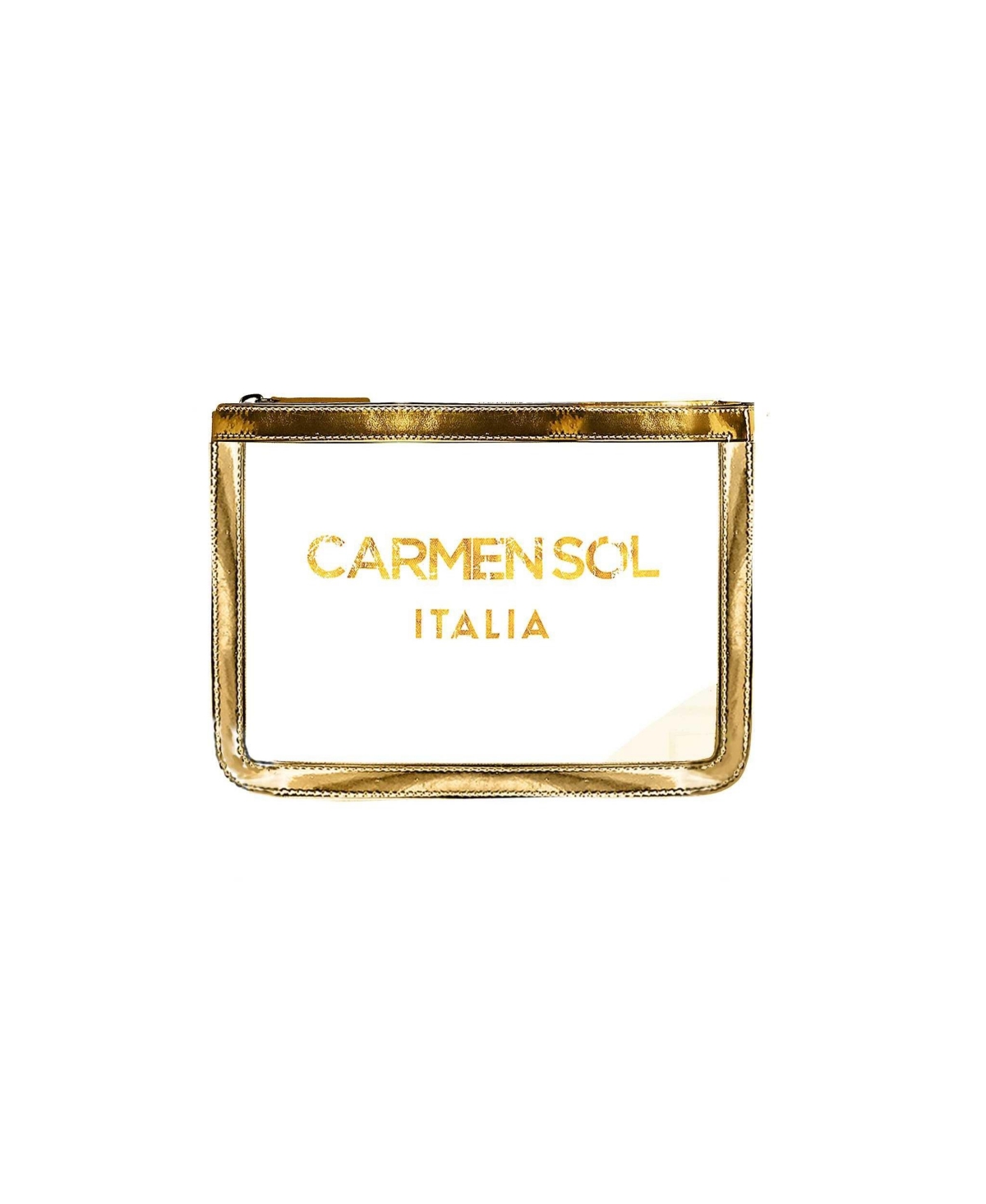Click here for Carmen Sol Womens Firenze Clear Pochette Clear - G... prices