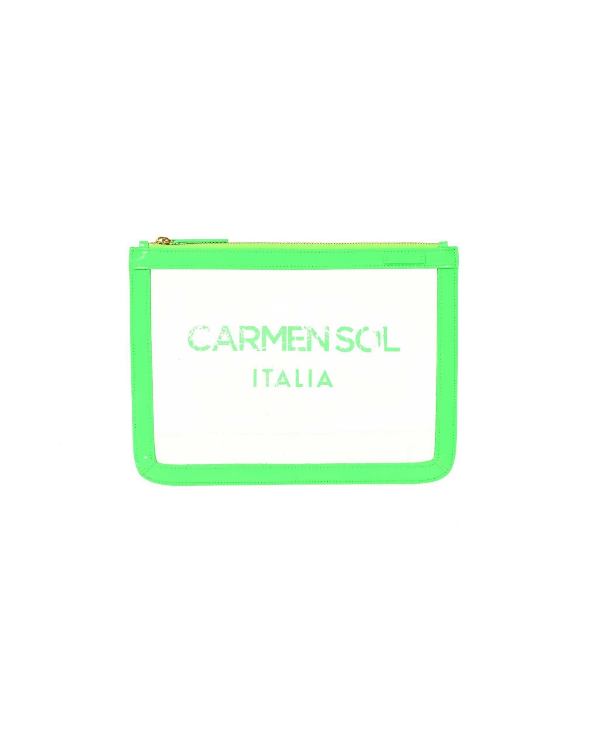 Click here for Carmen Sol Womens Firenze Clear Pochette Clear - N... prices