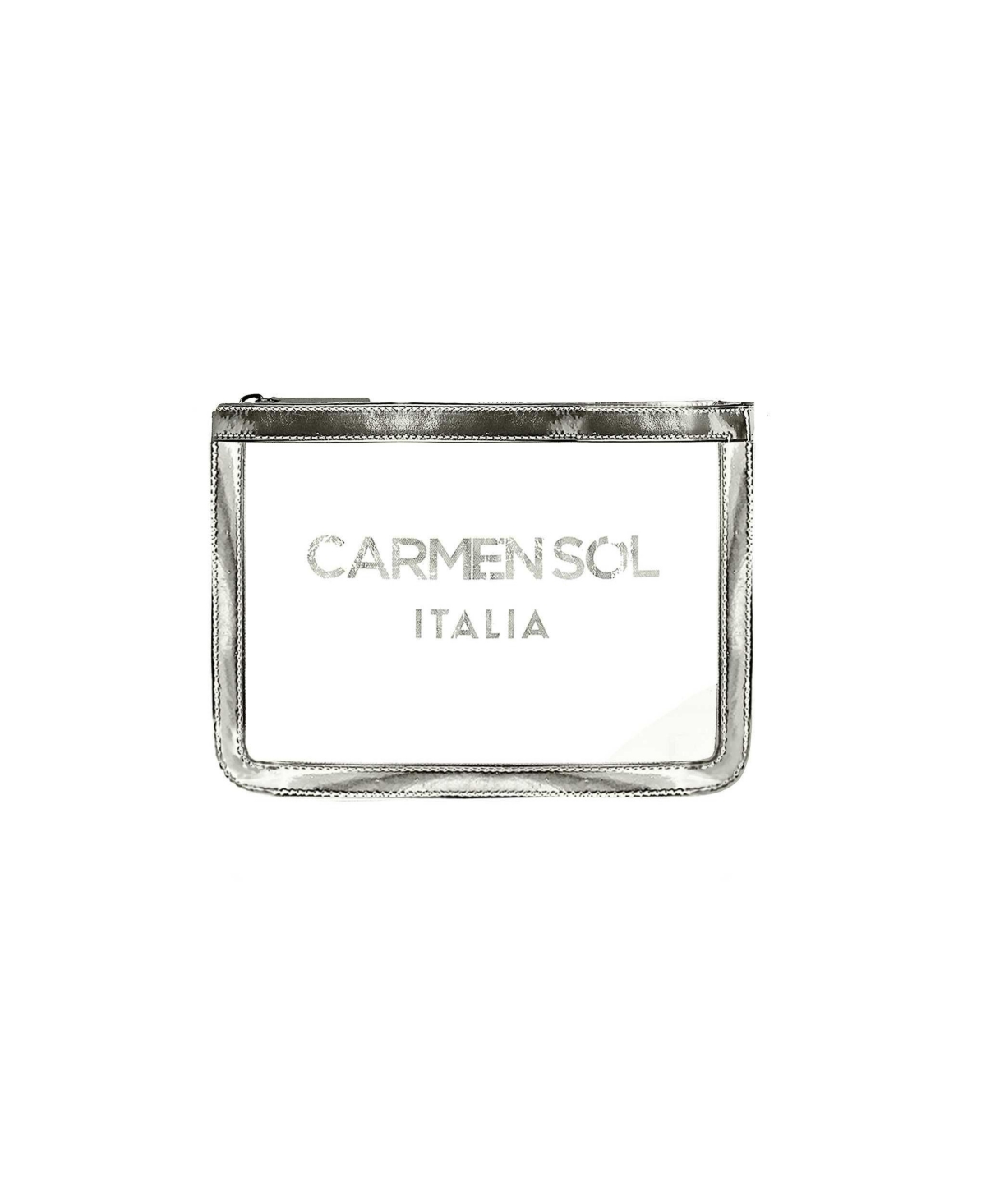 Click here for Carmen Sol Womens Firenze Clear Pochette Clear - S... prices
