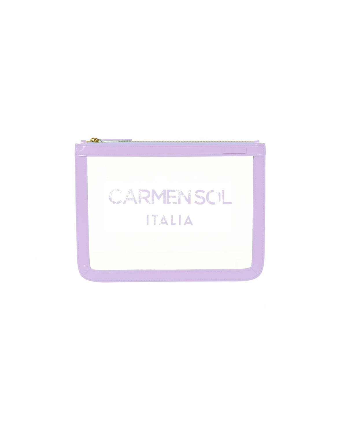 Click here for Carmen Sol Womens Firenze Clear Pochette Clear - V... prices