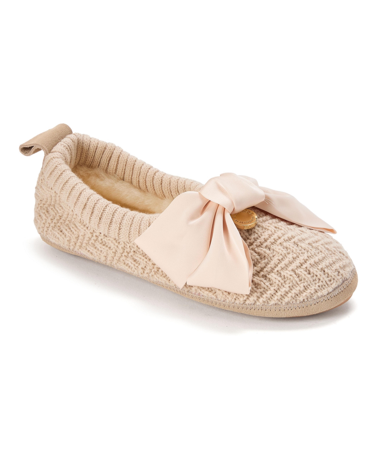 Click here for Dearfoams Womens Fireside by Bestie Ballet Slipper... prices