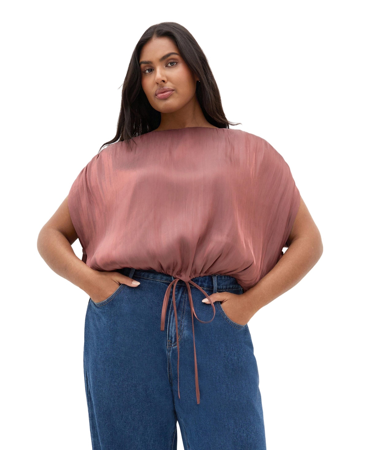 Click here for City Chic Plus Size Camilla Drawstring Hem Detail... prices
