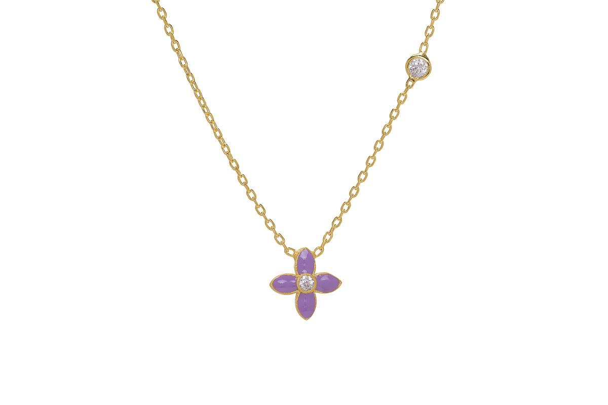Click here for Lily Nily Girls Enamel Flower and Cubic Zirconia B... prices