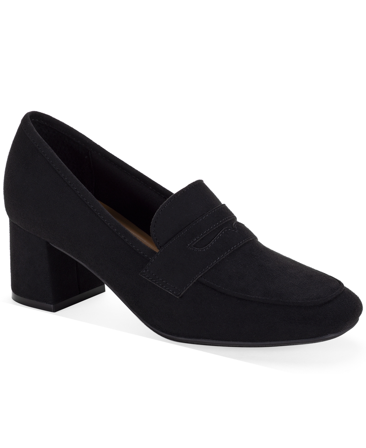 Click here for Style & Co Womens Reacher Round Toe Loafer Pumps... prices