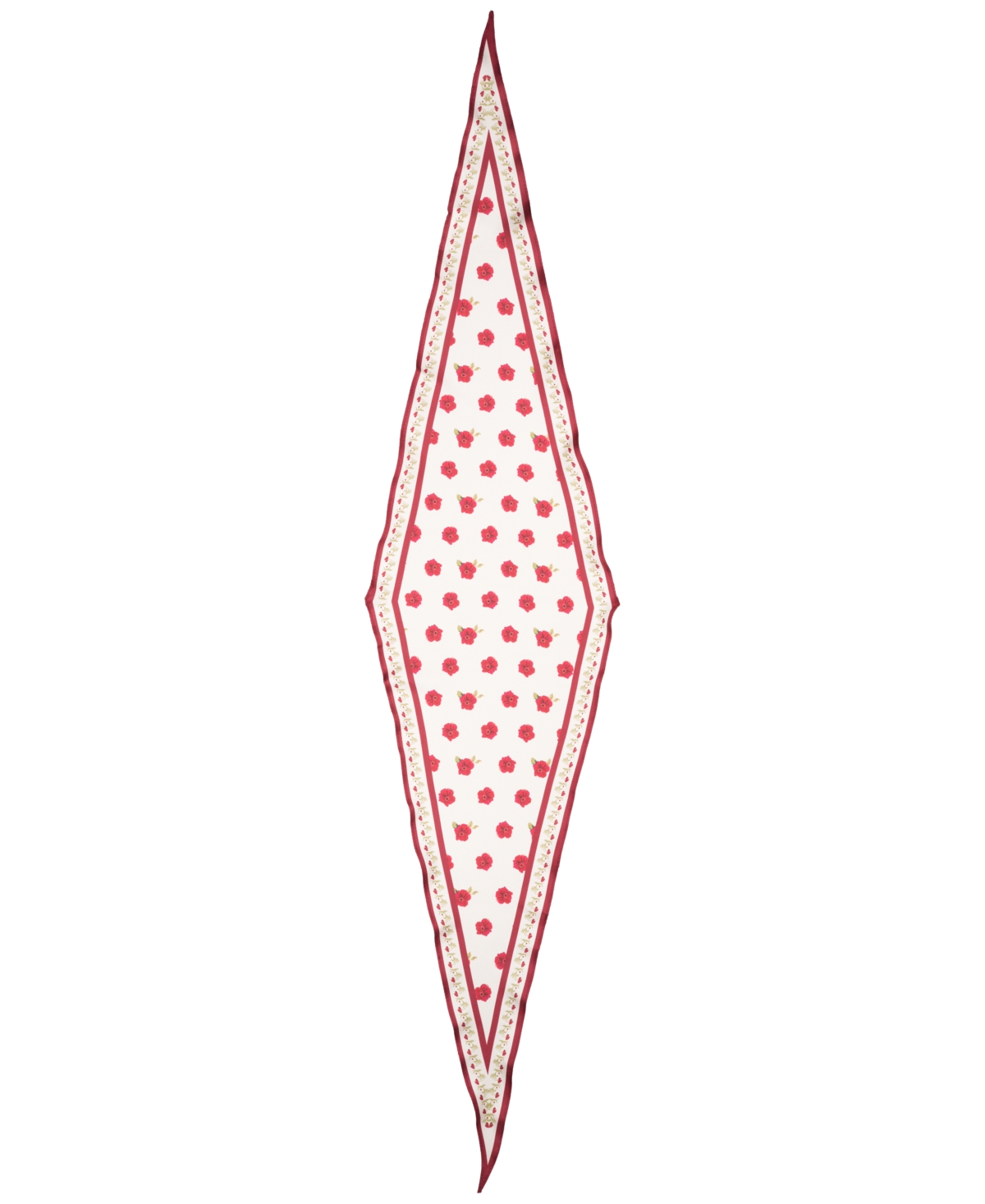 Click here for Bespoke Fashion Alexandria Diamond Rose Scarf - Ec... prices