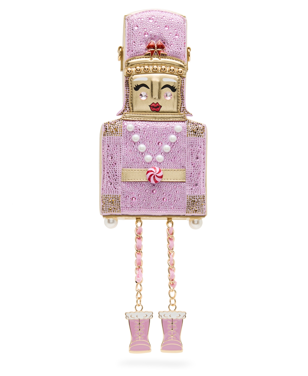 Click here for Betsey Johnson Nutcracker Medium Crossbody Handbag... prices